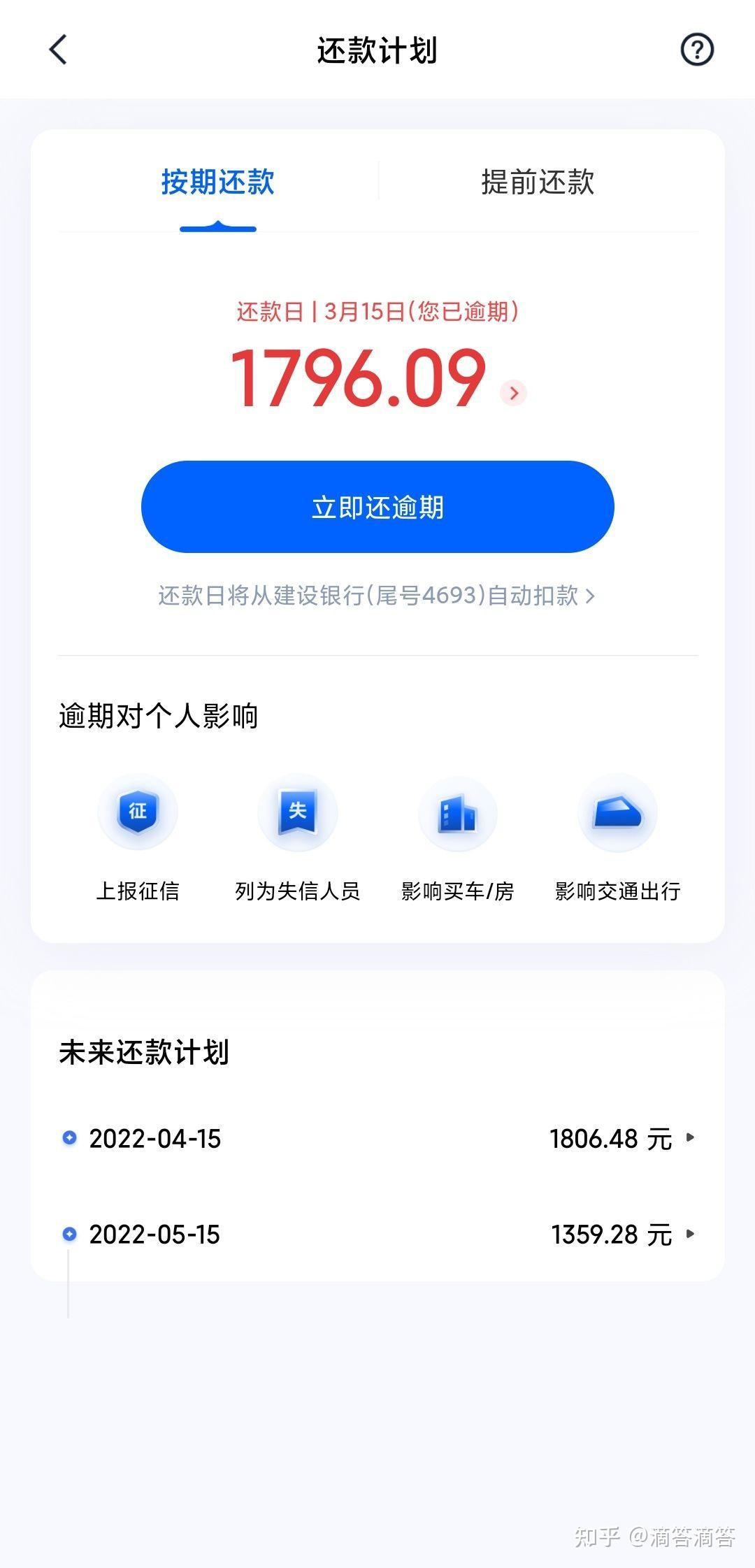 多个网贷全面逾期 知乎
