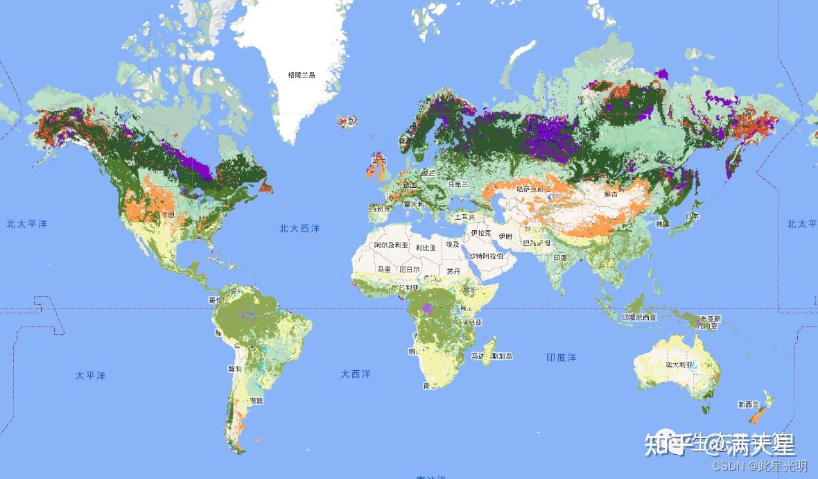 2010年和2018年的全球碳密度地图集(地上、地下生物质碳和土壤有机碳储量) 知乎