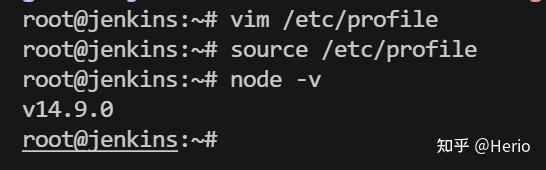 Jenkins使用nodeJS - 知乎