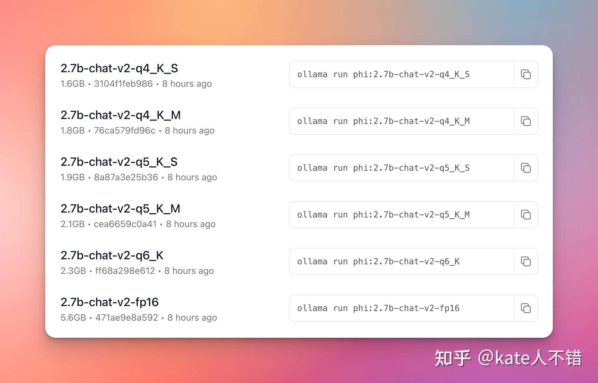 Ollama 现在支持安装微软发布的Phi-2模型，附安装流程 - 知乎