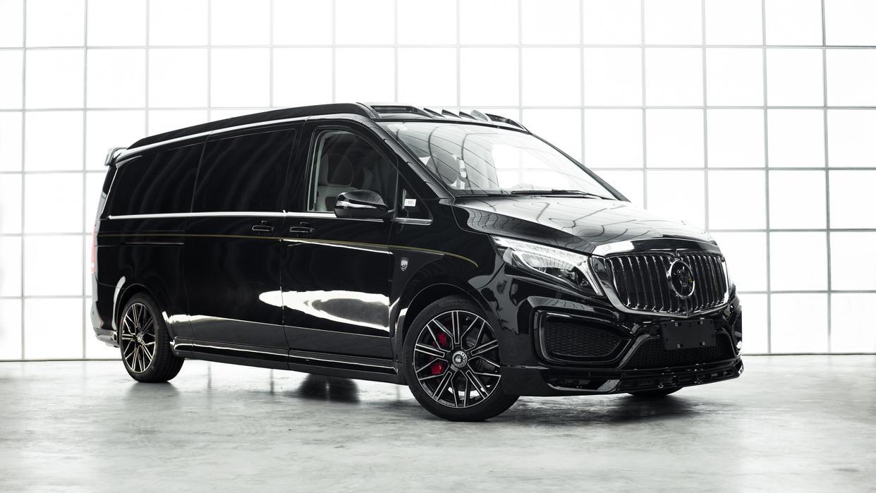 基于奔驰V260定制改装的LUMMA 商务车 - 知乎