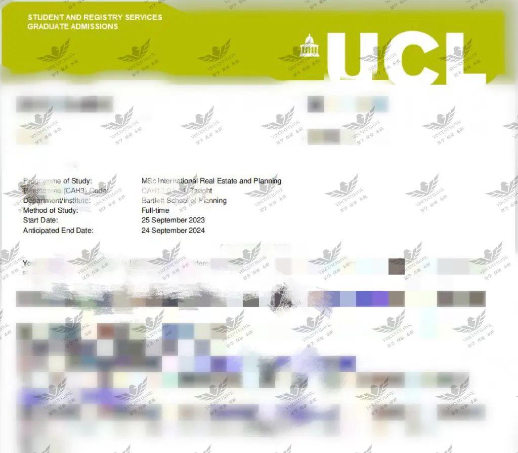 2023 VH Offer | 祝贺两位VH学员获录UCL国际房地产与规划硕士项目！ - 知乎