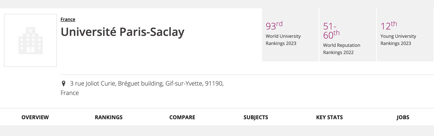 法国巴黎萨克雷大学Université Paris-Sacla—国家留学基金委CSC博士项目招生 - 知乎