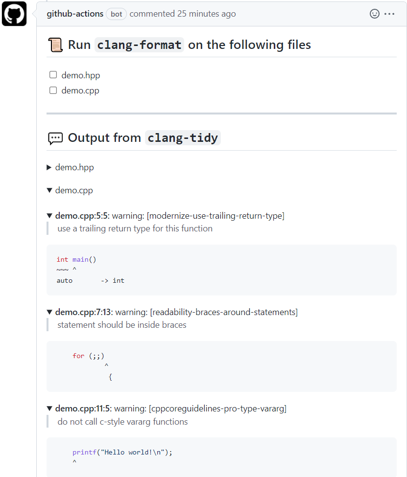 C/C++ 项目必读：代码格式化和静态分析检查的一站式工作流 Cpp Linter - 知乎