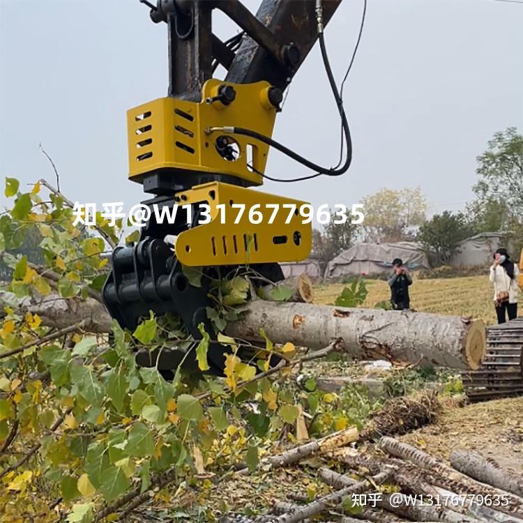 园林绿化伐木机 抱夹式伐木锯 - 知乎