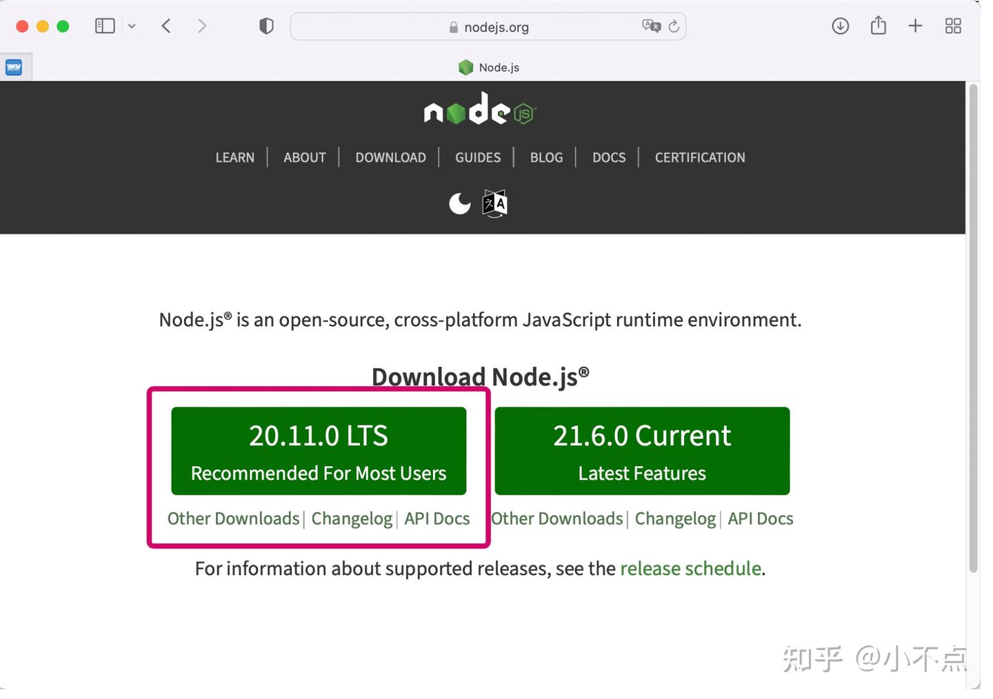 如何在MacOS上安装Node.js(以软件包的方式) - 知乎