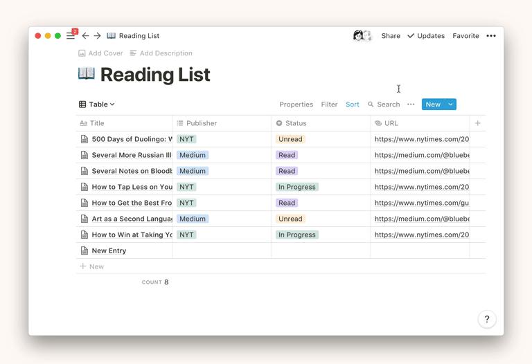 【Notion教程】Notion Tables - 表格 - 知乎