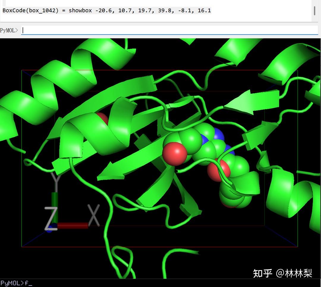 PyMOL 插件教程 | 使用 GetBox 快速生成分子对接盒子 - 知乎