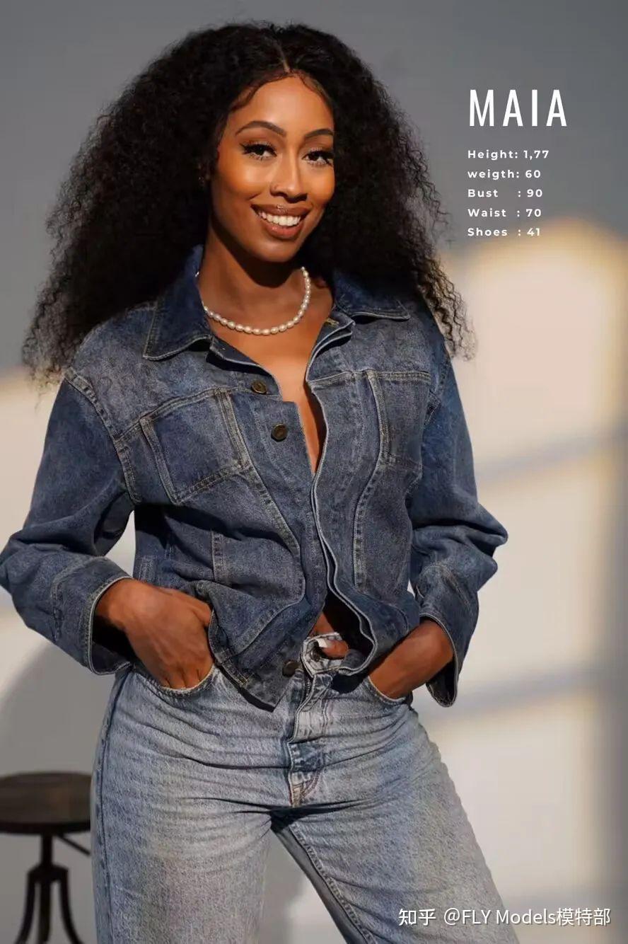 强烈推荐：热门黑人女模特-MAIA - 知乎