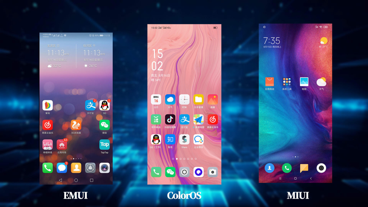 国产热门手机UI大盘点，ColorOS、MIUI、EMUI，你更偏爱谁？ - 知乎
