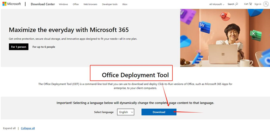 如何定制化安装官方office办公软件，Office Deployment Tool (ODT)下载正版office的方法，附激活码