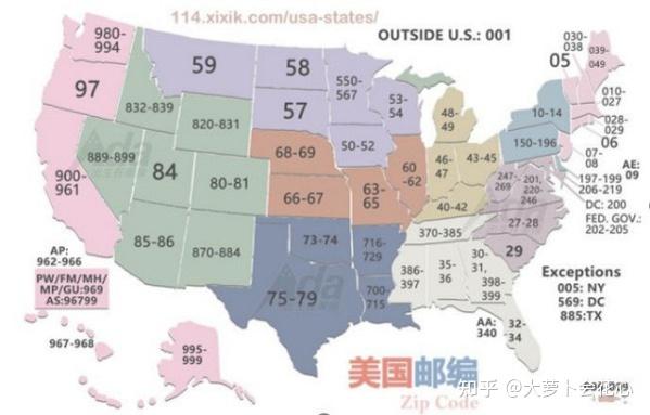 美西、美中、美东地区是如何划分的？ - 知乎