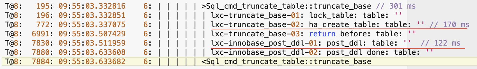 TRUNCATE 语句到底因何而慢？ - 知乎