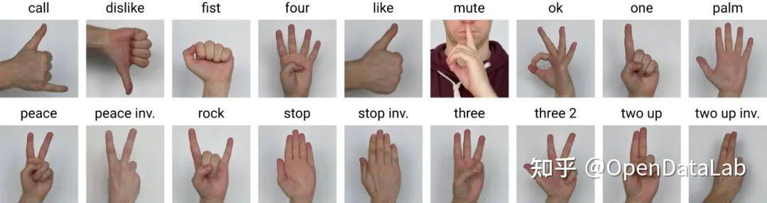 手部数据太难找？最全手部开源数据集分享 - 知乎