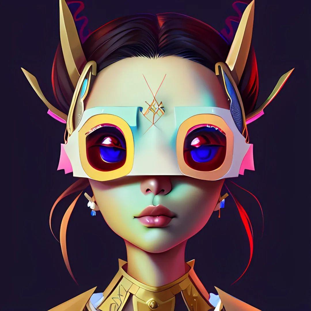 NFT头像精选 | 第一百一十六期 AI生成头像 — JENNIE BY 8LACKPINK - 知乎