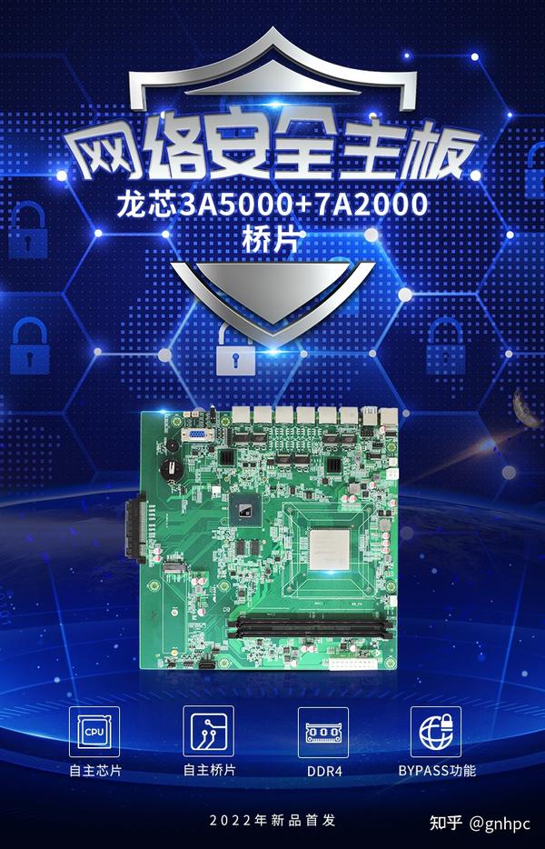 【高能计算机新品发布】龙芯3A5000+7A2000开启网络安全主板的新思路 - 知乎