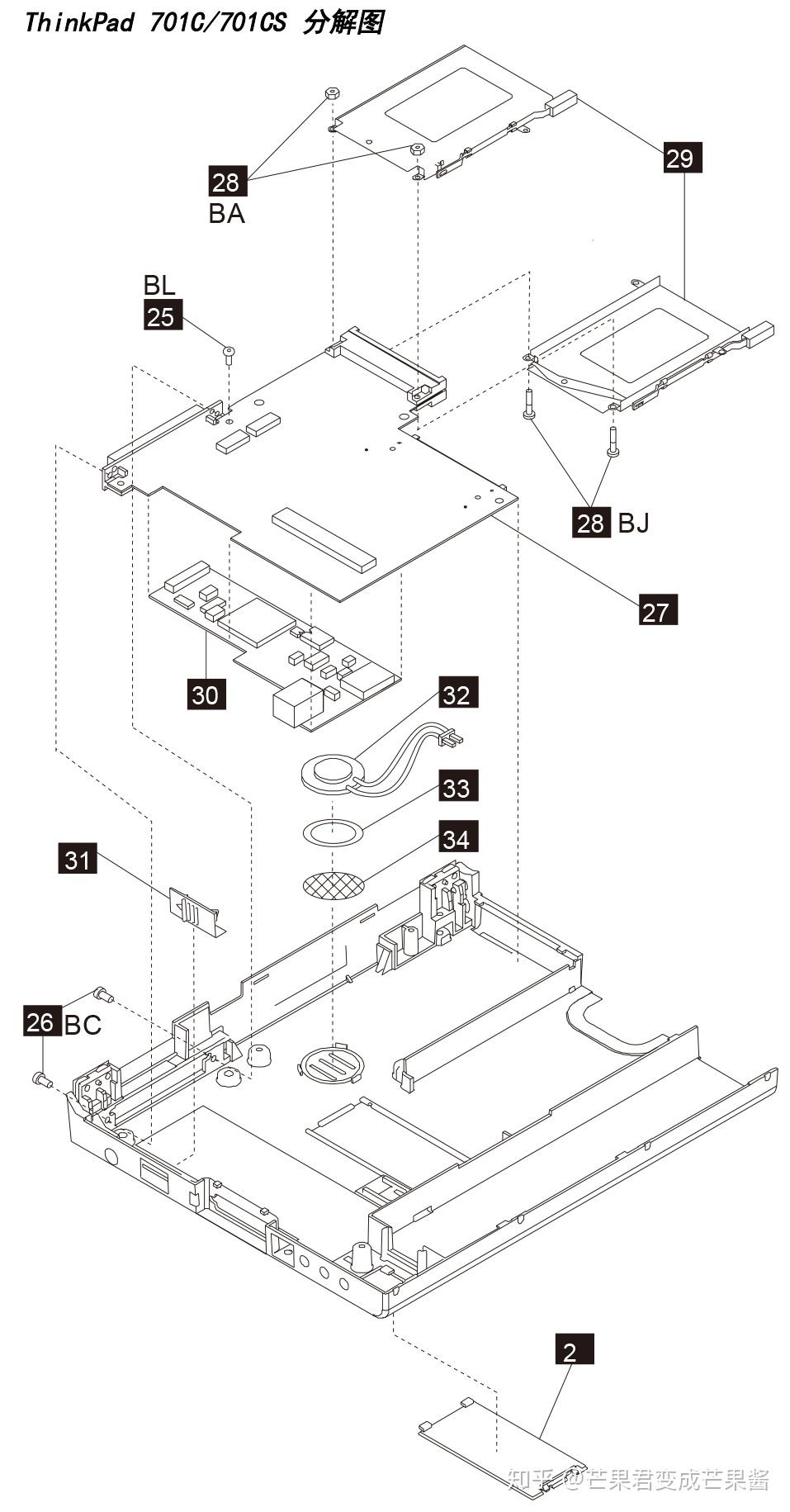 IBM 701C/701C 蝴蝶机 拆解说明 - 知乎