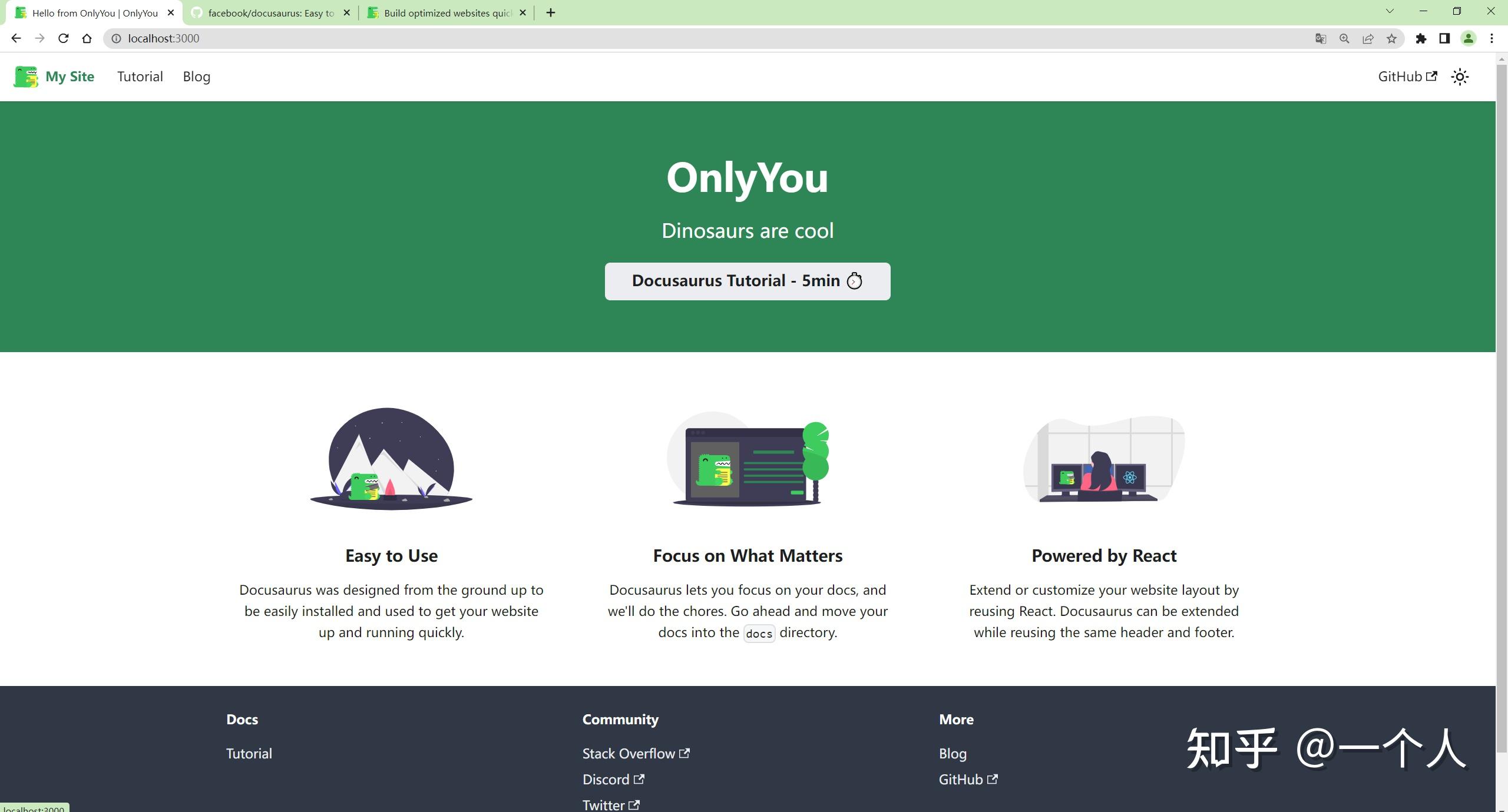 实战：构建以内容为核心的开源文档网站及博客(docusaurus)-2022.9.23(超详细) - 知乎