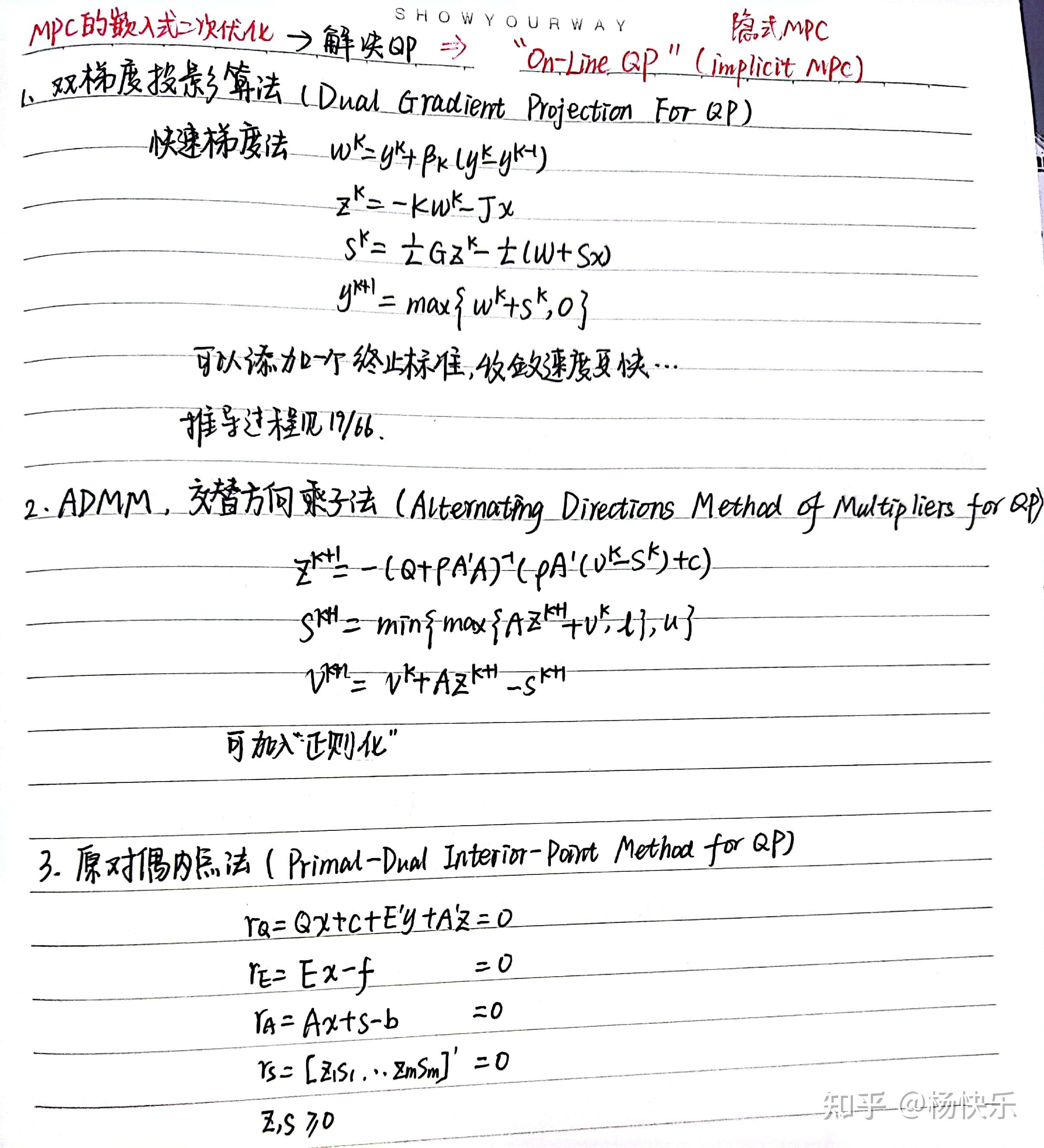 MPC基本原理以及Alberto Bemporad教授讲座研究方法总结 - 知乎