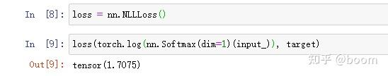详解pytorch的损失函数：NLLLoss()和CrossEntropyLoss() - 知乎