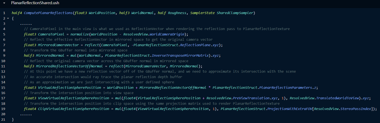 UE4 Pixel Projected Reflection解析 - 知乎