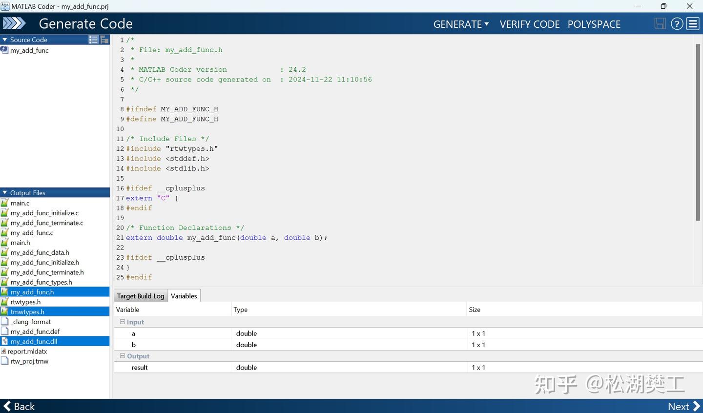 MATLAB 中的 DLL 生成与调用 - 知乎