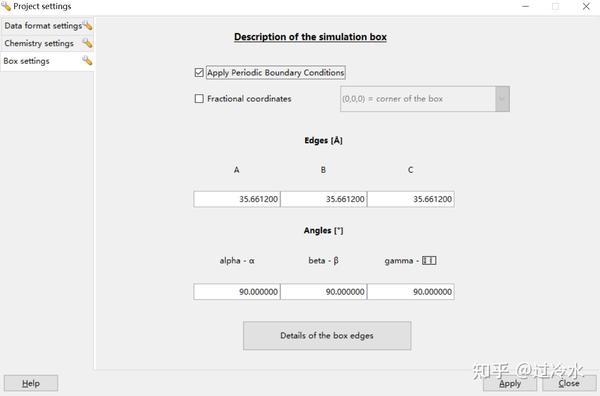 分子动力学模拟后处理软件—ISAACS使用 - 知乎