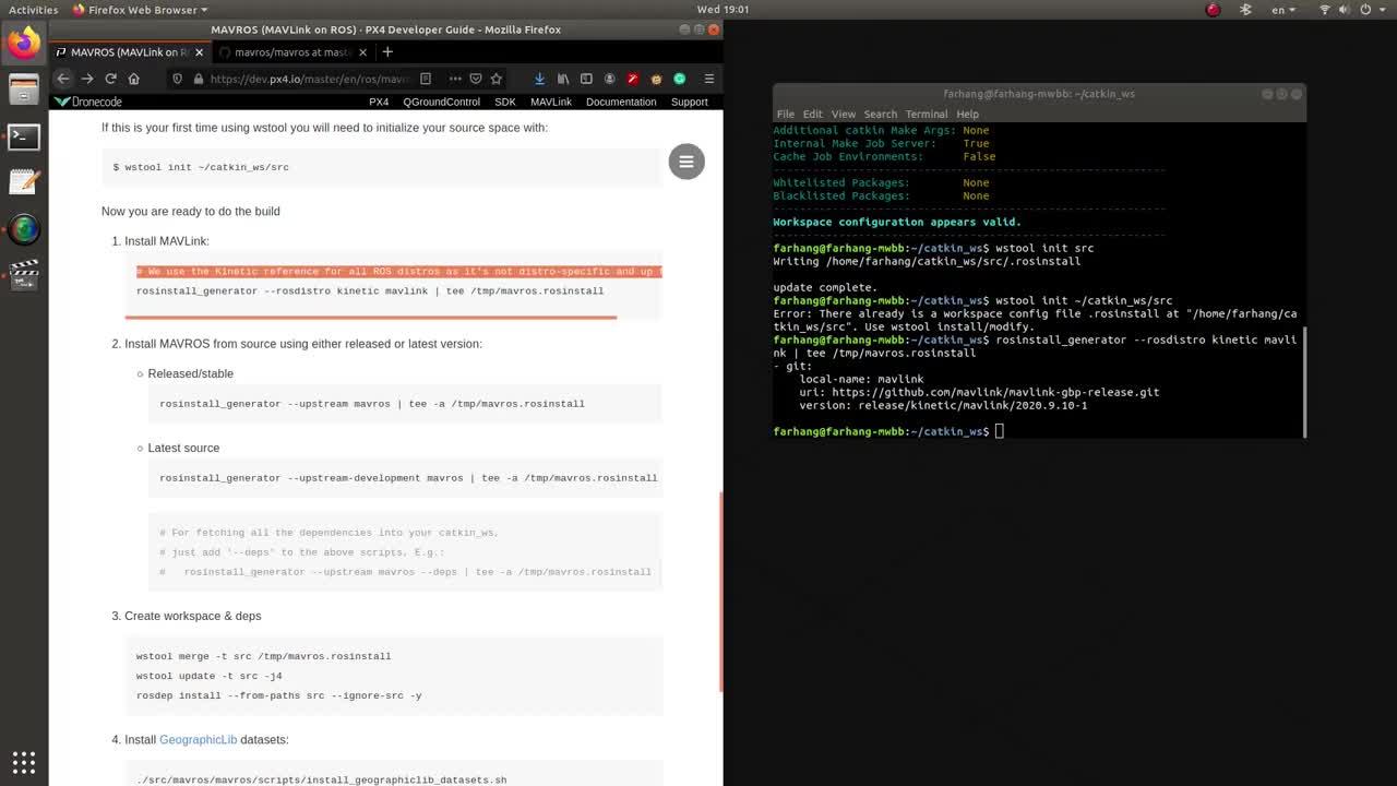 PX4外部控制测试例程-画矩形 - 知乎