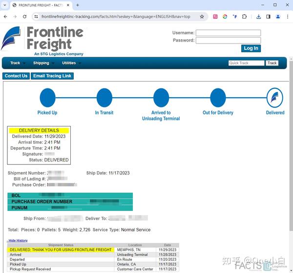 25 家美国尾程派送卡车承运商及货物追踪网址介绍 - 知乎