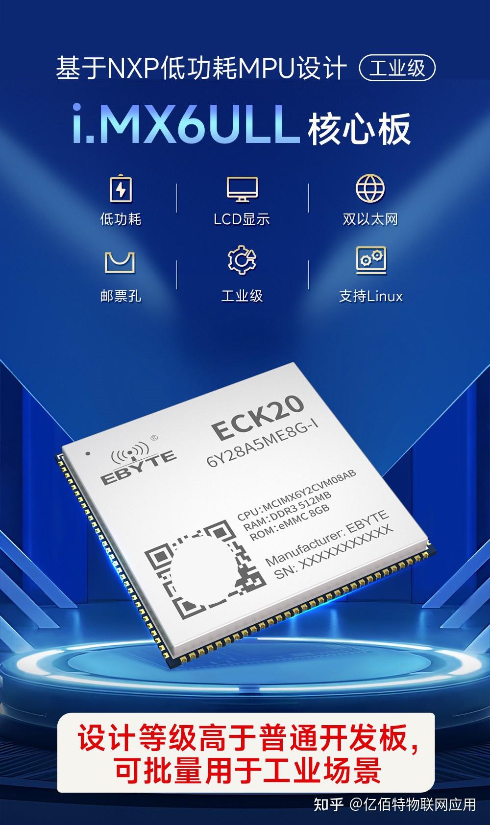 i.MX6ULL工业嵌入式核心板！NXP低功耗MPU，LCD显示，支持Linux/QT - 知乎