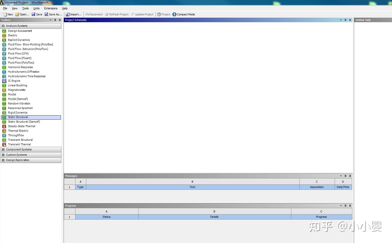 ANSYS workbench保姆级界面简单案例操作 - 知乎