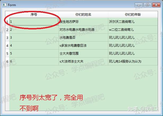 PyQt5中QTableWidget设置列宽大小的几种方式 - 知乎