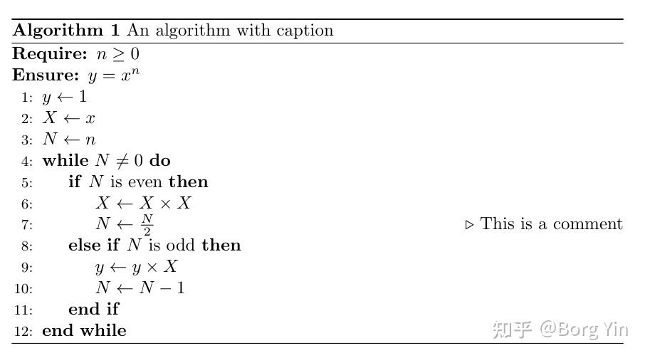 LaTeX - 算法（伪代码）排版 - 知乎