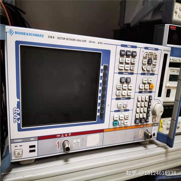 罗德与施瓦茨ZVB8网络分析仪8GHz - 知乎