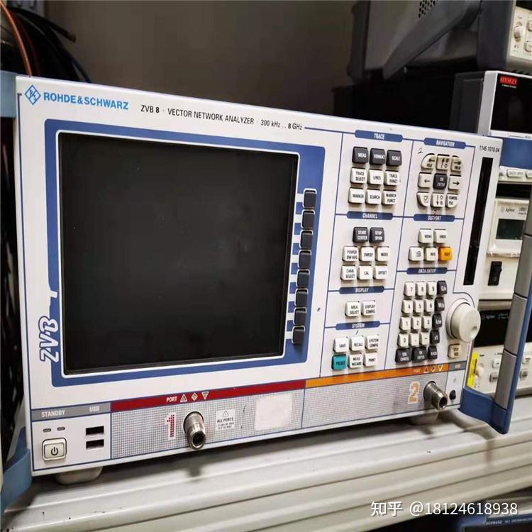 罗德与施瓦茨ZVB8网络分析仪8GHz - 知乎