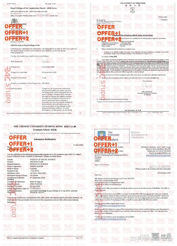 2022经验谈【68】| 港大HKU/港中文/皇艺RCA/谢菲offer到手！在从零开始的设计道路上愈挫愈勇 - 知乎