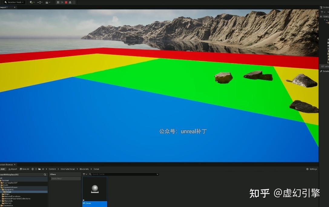 专为渲染而生的虚幻引擎海洋插件Ocean System for Rendered Cinematics - 知乎
