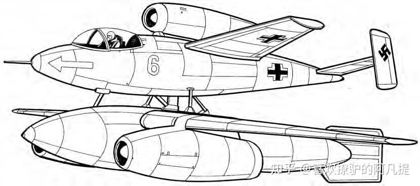 编号20：纳粹德国空军（Luftwaffe, 1935–1945）：战斗力量篇06：德军槲寄生（Mistel）复合飞机 - 知乎