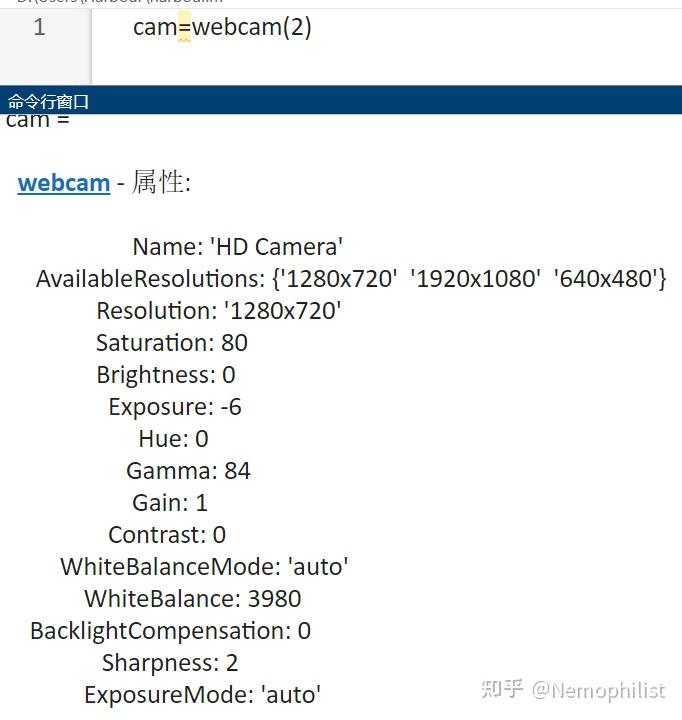 一个调用USB摄像头的MATLAB工具箱介绍 - 知乎