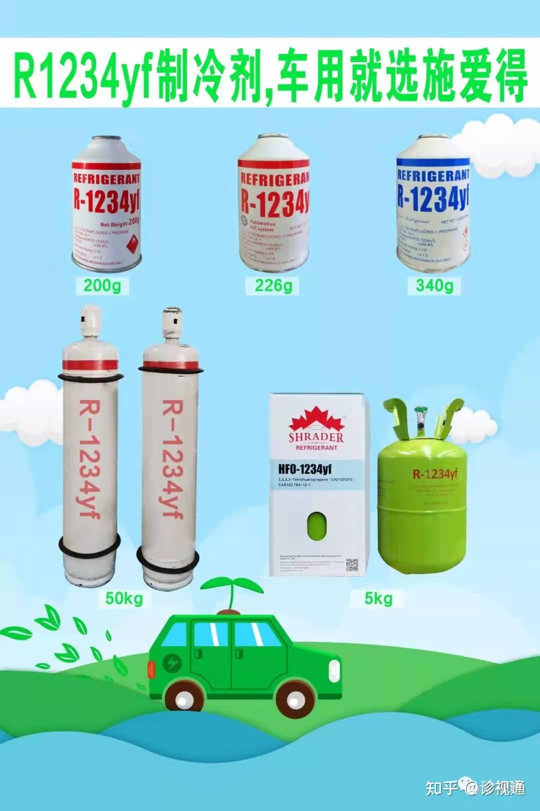 为什么选择R1234yf取代R134a? - 知乎
