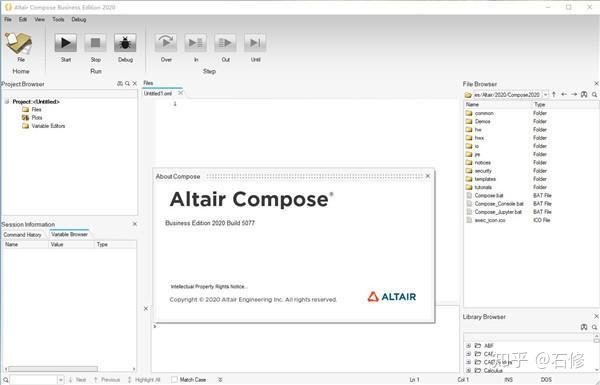 Altair Compose(可视化编程环境) 分享 - 知乎