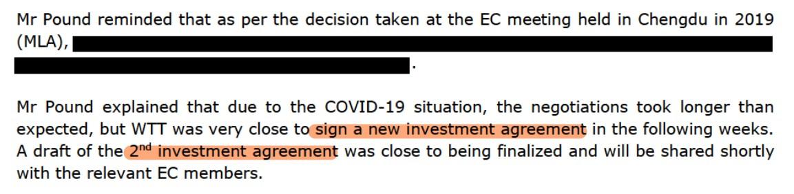 121入股WTT，时间线梳理 - 知乎