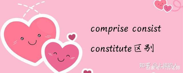 consist：consist的基本意思是“某物由…组成”，是不及物动词。其后常接of短语表示其构成情况，且只用于一般时态，不用于进行体和完成 ...