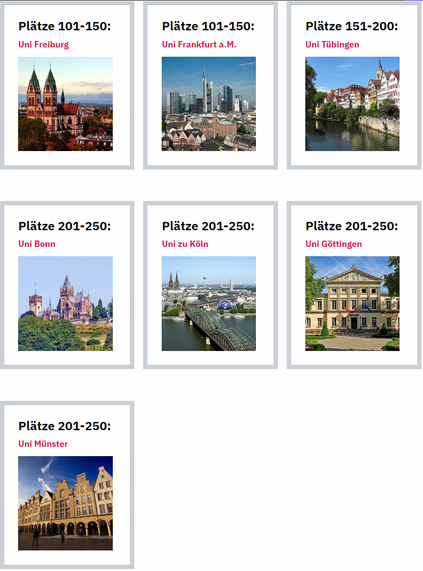 德国留学 | 综合CHE/Wiwo/QS三大排名，2023年德国最强法学院排名出炉！ - 知乎