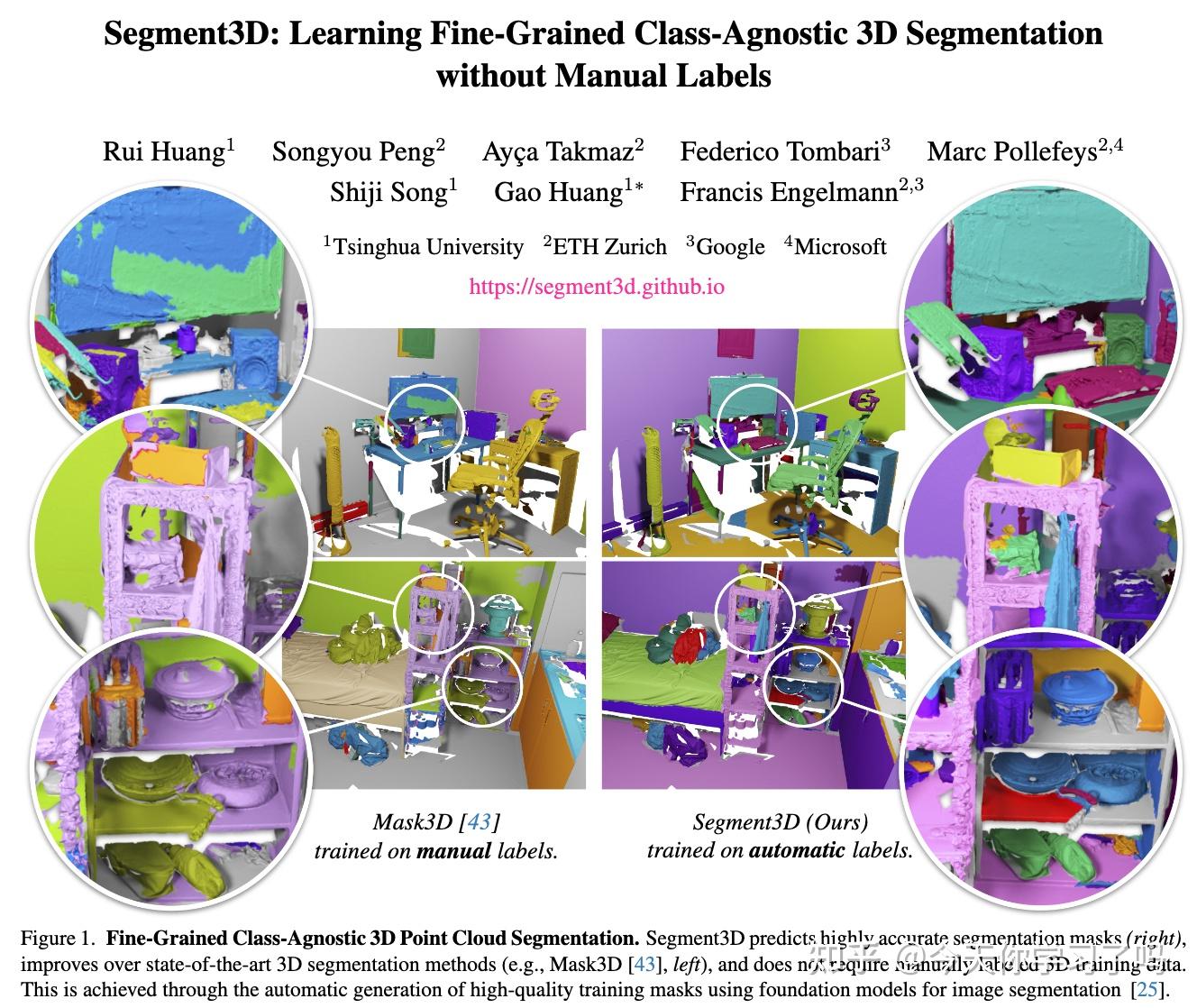 《Segment3D: Learning Fine-Grained Class-Agnostic 3D Segmentation without Manual Labels》阅读笔记 - 知乎