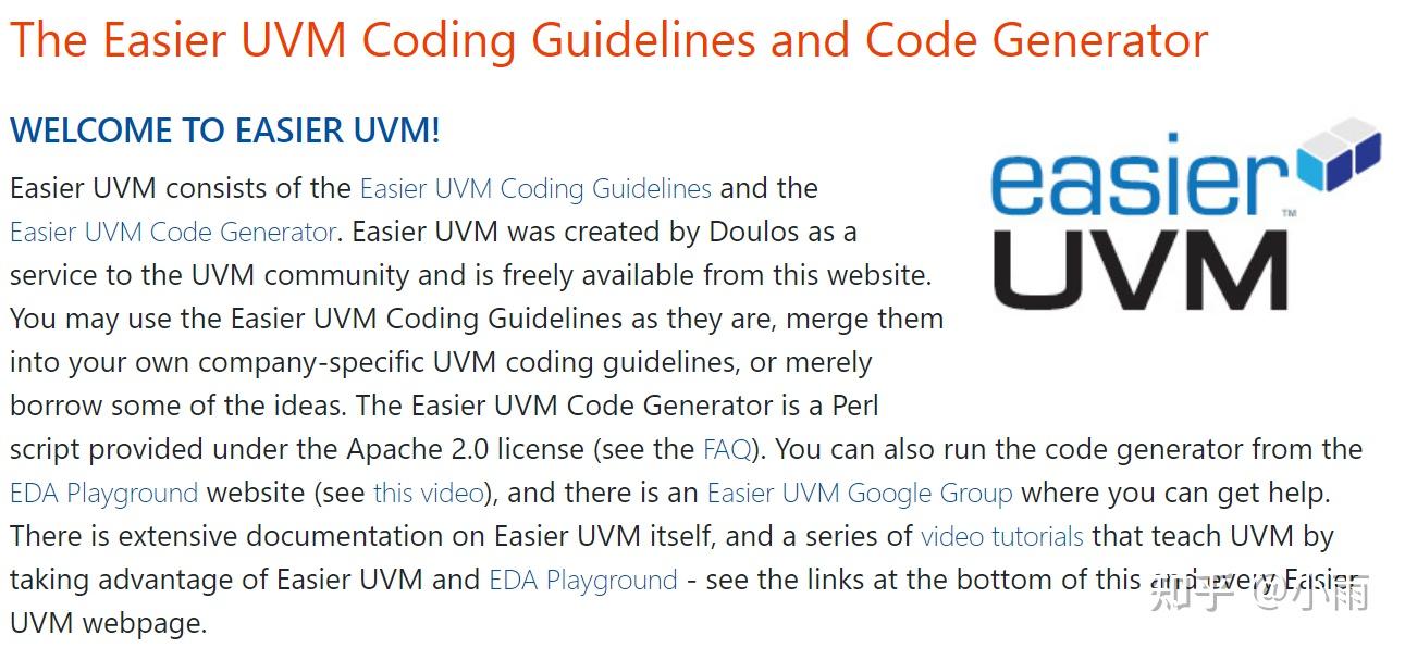 easier uvm（UVM代码生成器）简介 - 知乎
