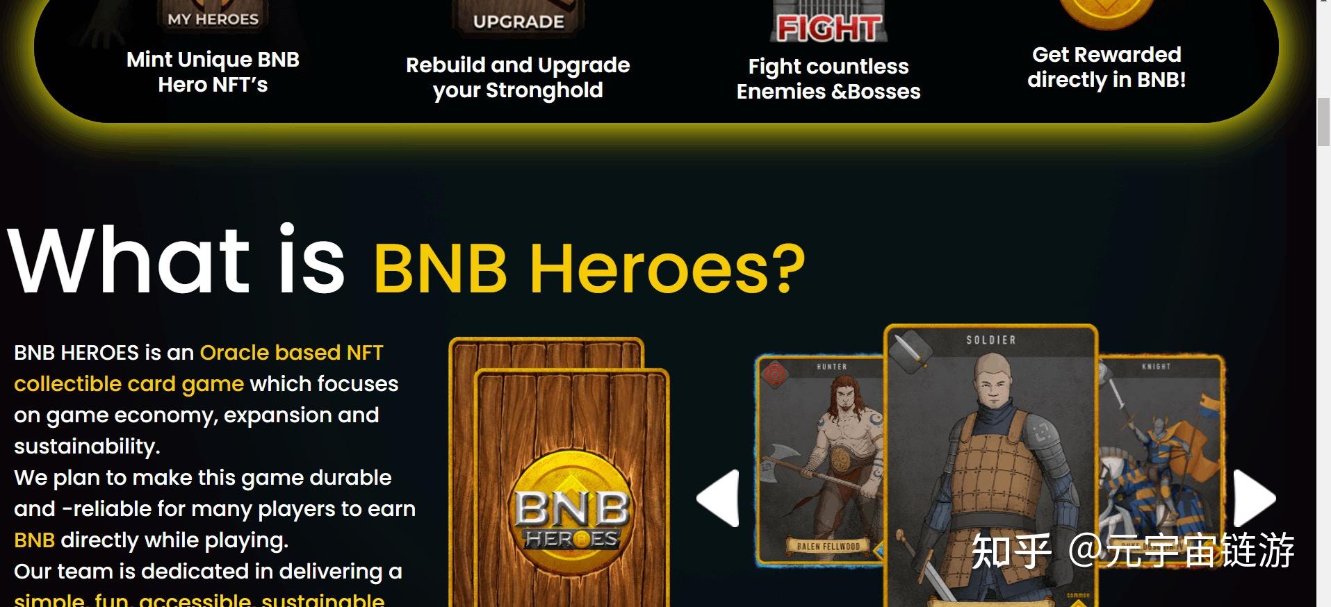 币安智能链NFT链游BNBH币安英雄 - 知乎