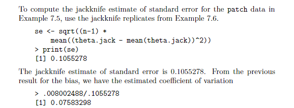 统计计算——Jackknife&Bootstrap - 知乎