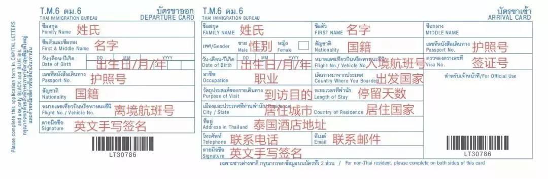 如何填写各国入境卡？有什么注意事项？（附热门国家入境卡模板） - 知乎