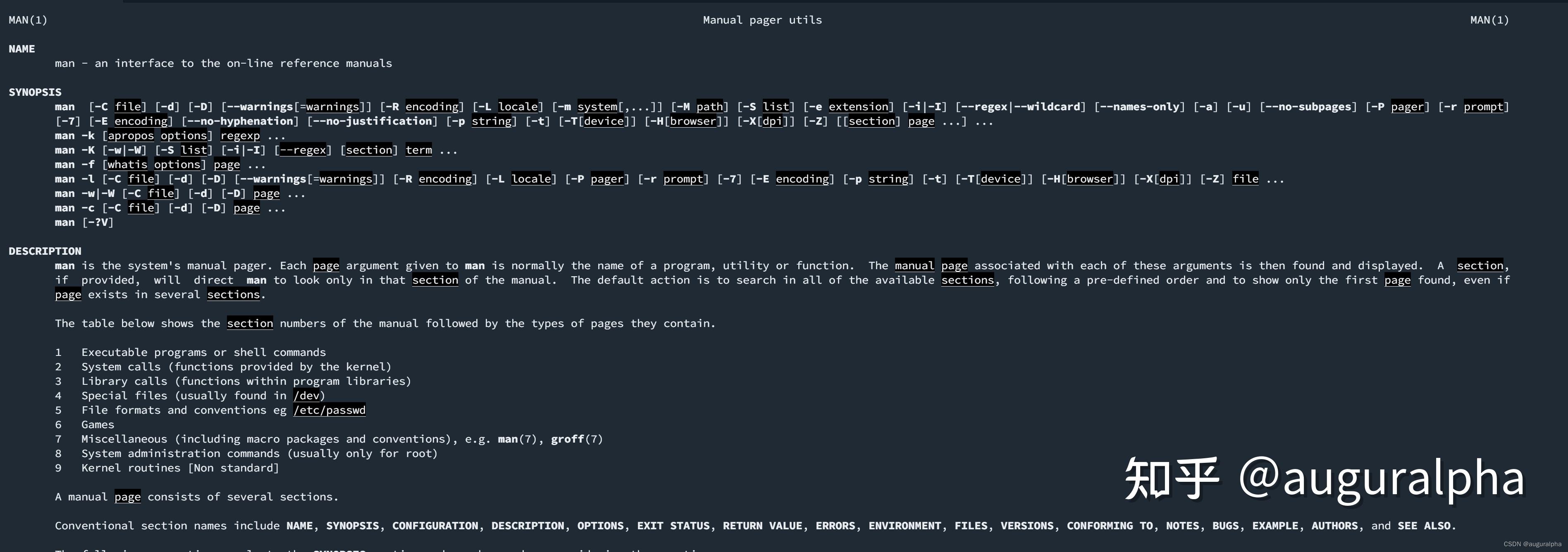 Linux man韧硬衅零 - 知乎